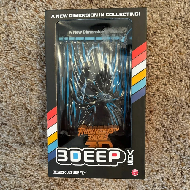 CULTUREFLY 3DEEP VHS Movie Friday The 13th Part 3 2024 Walmart ...