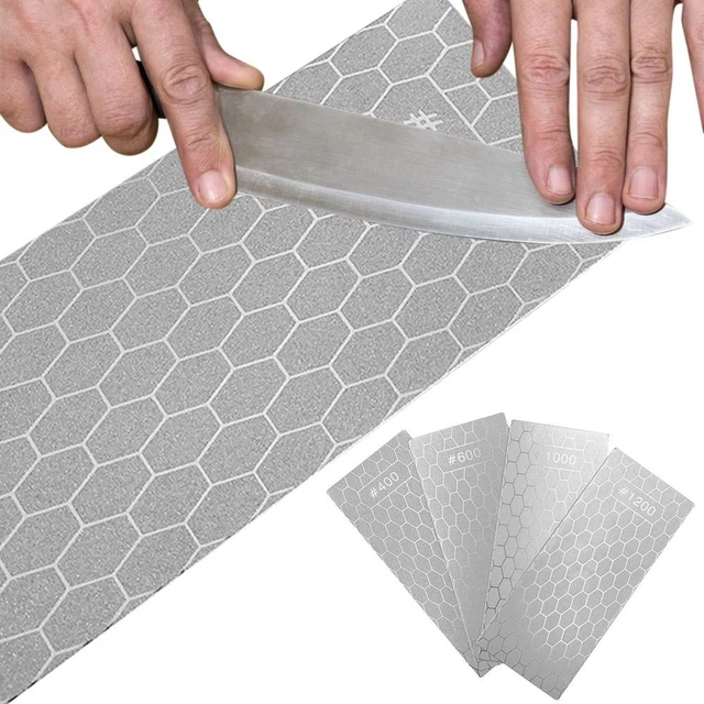 COATED DIAMOND SANDPAPER Polishing Abrasive Sand Paper 400/600/1000 ...