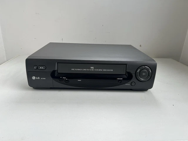 LG AC250I VINTAGE VHS Video Cassette Recorder No Remote Tested Working ...