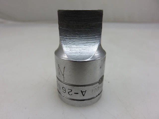 SNAP-ON A-26 DRAG Link Socket 1/2" Dr. Chrome Vintage Made In USA EUR ...