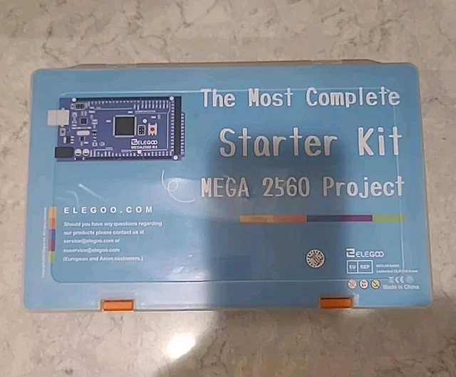 ELEGOO THE MOST Complete Starter Kit Mega 2560 Electronics Project $22. ...