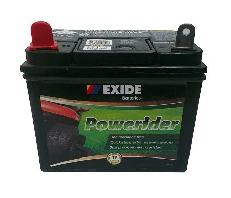 EXIDE POWERIDER U1RMF Lawn & Garden 12 Month Warranty Battery. $125.00 ...