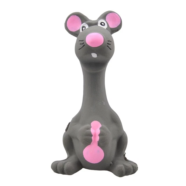 SQUEAKING MOUSE INTERACTIVE for Play Chewing Funny Noise Sound Gift for ...