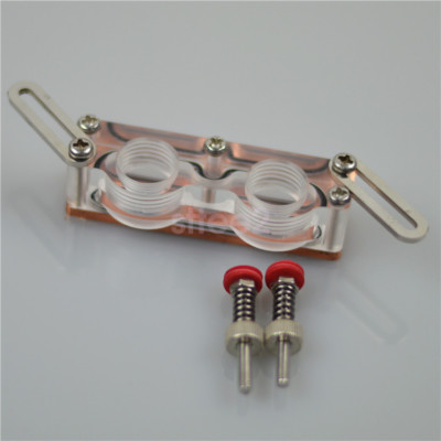 VGA/GPU/CHIPSET MOSFET WATER cooling block acrylic+cooper G1/4 6cm £16. ...