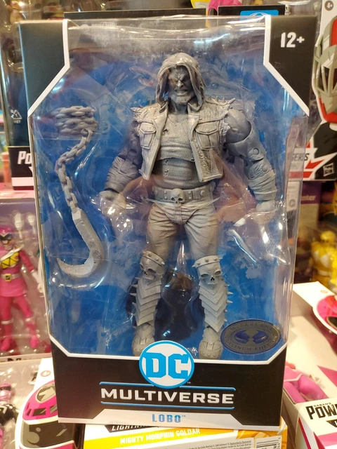 MCFARLANE TOYS DC Multiverse Lobo Platinum Edition Unpainted Action ...