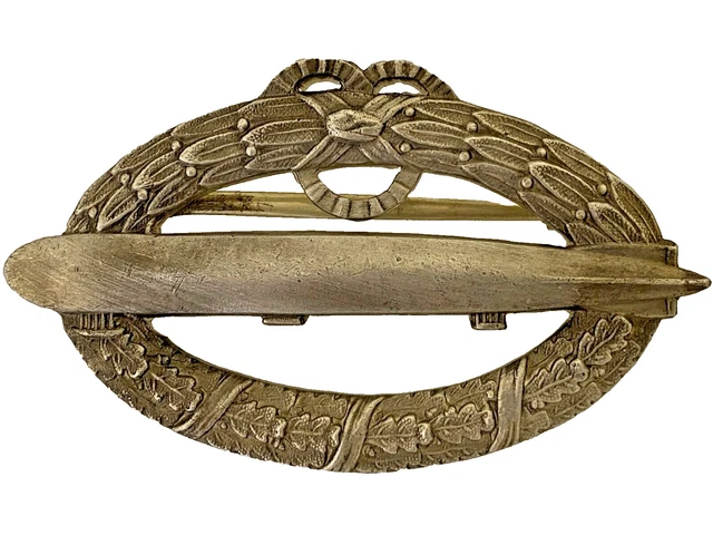 IMPERIAL GERMAN WW1 Zeppelin Army Airship honour breast badge ...