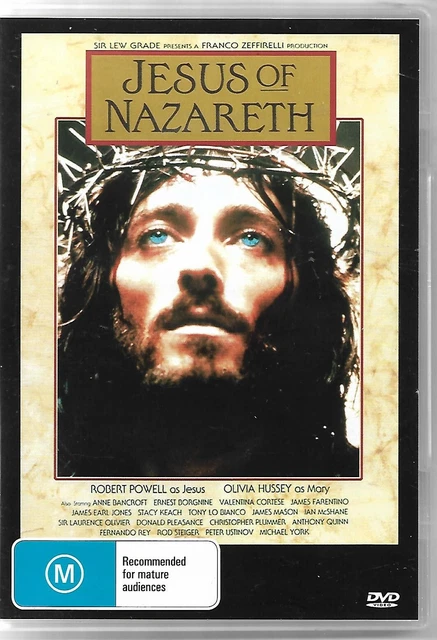 JESUS OF NAZARETH (1977) television drama DVD 2-Discs Robert Powell EUR ...