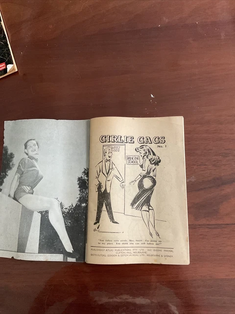 Girlie Gags Comic Magazine 1950 S 10 50 Picclick Au