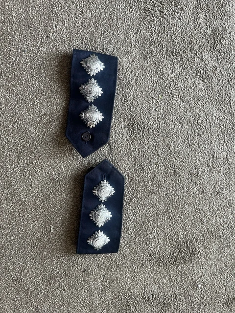 FULL SET OF Chief Inspector Pips Police On A Epaulette £5.00 - PicClick UK