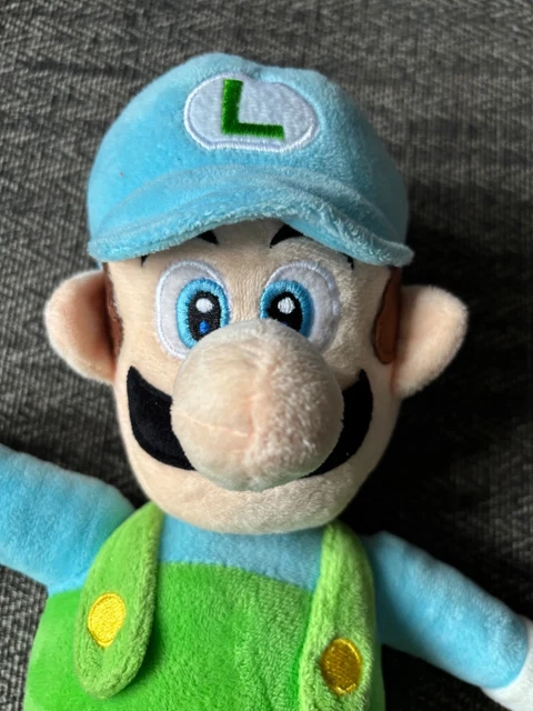 ICE SUPER MARIO Luigi Plush Toy Nintendo 13”Inches 2020 Soft Toy £10.78 ...