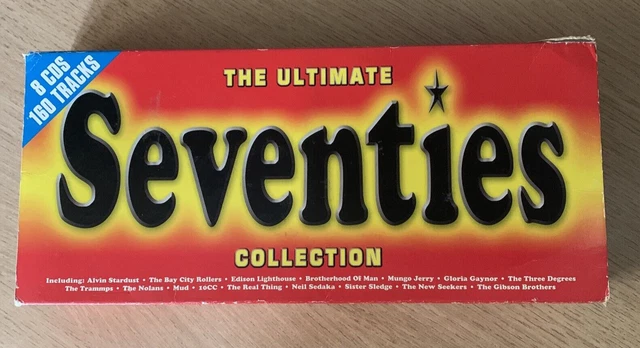 THE ULTIMATE SEVENTIES Collection 8CDs - 160 Tracks £2.99 - PicClick UK