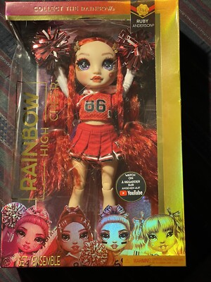 RAINBOW HIGH RUBY Anderson Series "RH" Cheer Doll New In Box £22.92 ...