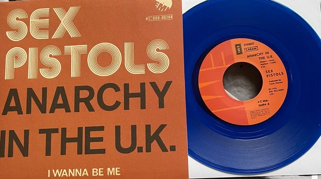 Sex Pistols Anarchy In The Uk Disc Vinyle Doccasion 7 G34z Eur