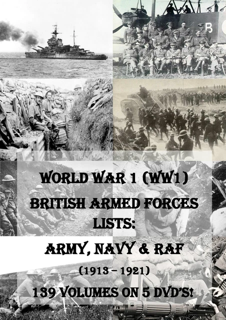 BRITISH WORLD WAR 1 Regiment Lists - Ww1 Medal Research Ancestry ...