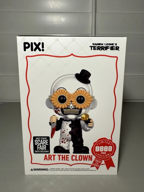 THRILLJOY PIX! ART The Clown Terrifier 2025 Hot Topic Scare Fair LE ...