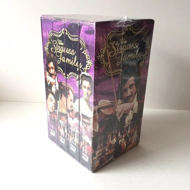 THE STRAUSS FAMILY NTSC VHS Video ITC Entertainment London Symphony ...