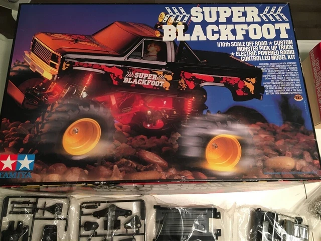 ORIGINAL VINTAGE 1992 Tamiya Super Blackfoot R/C Monster Pick Up EUR ...