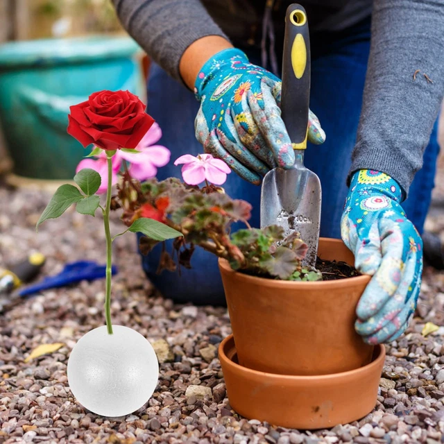 12PCS 8CM WHITE Foam Balls for Crafts Polystyrene Craft Balls DIY ...