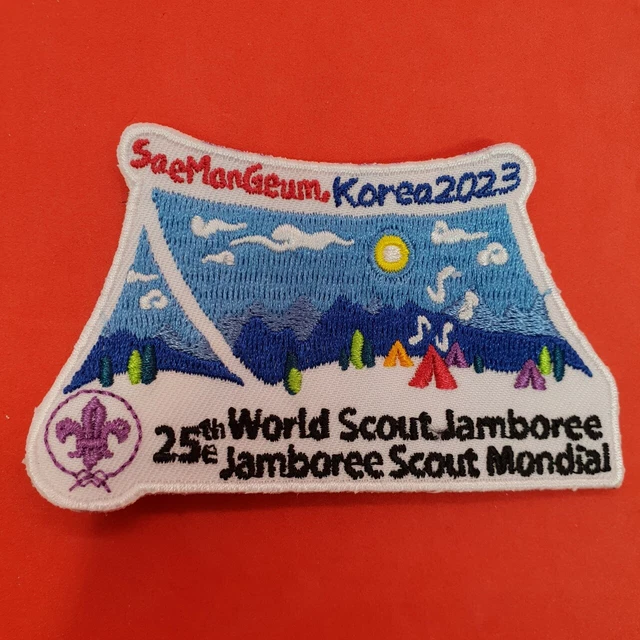RARE 25TH WORLD Scout Jamboree 2023 Candidate BUCKLE #1 / 2023 WSJ patch badge $136.45 - PicClick CA