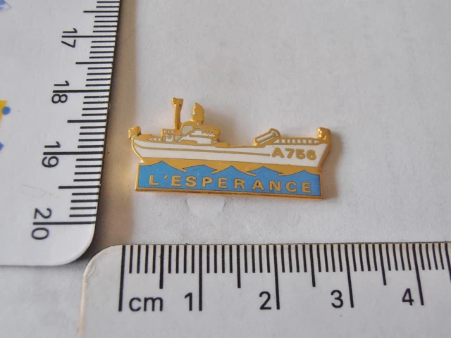 PIN'S PIN ARMEE France Militaire Marine Nationale L Esperance A756 EUR 4,99 - PicClick FR