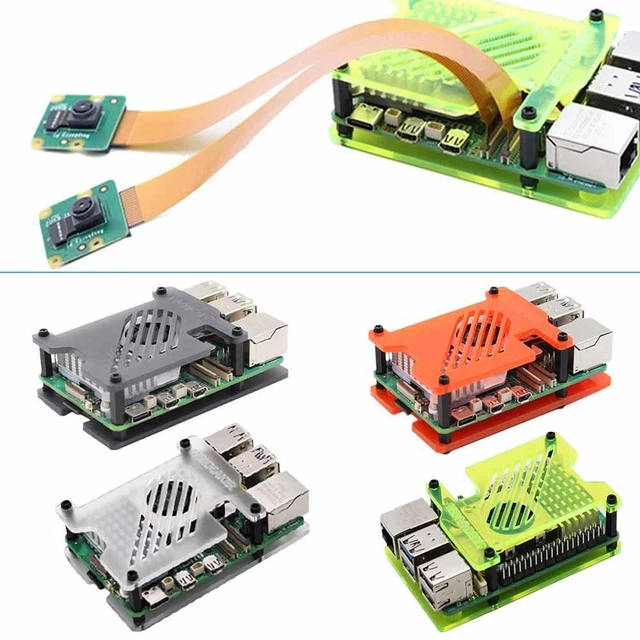 CUSTODIA ACRILICA PER Raspberry Pi 5 custodia Enlosure Shell 1 pz lotto U5 EUR 8,50 - PicClick IT