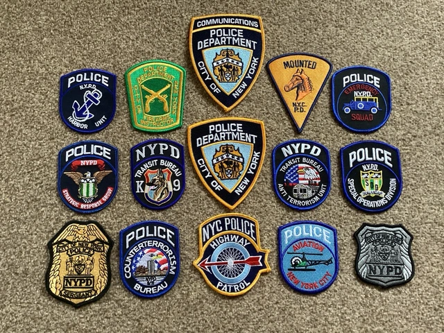 NEW YORK CITY Police Department Patches. New York City £104.68 ...