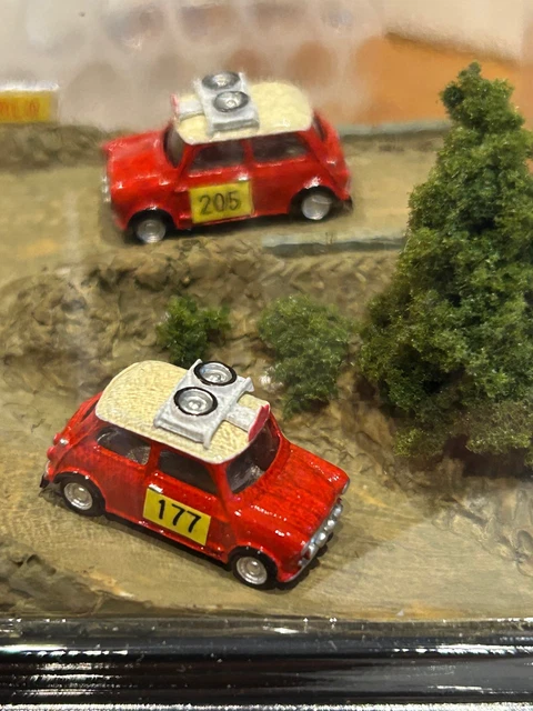 CLASSIC MINI DIECAST monte carlo winners 1/300 model planning £130.72 ...