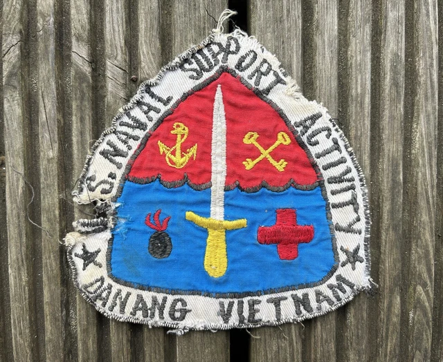 VIETNAM WAR US NAVY Support Activity DaNang Patch Riverine Brown Water ...