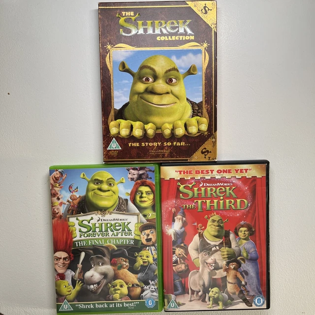 SHREK 4 MOVIE Bundle - Excellent Condition DVDs Fast Postage £4.99 ...