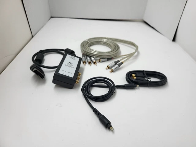 OEM MICROSOFT XBOX Advanced Pack AV + S Video + Digital Audio Cables # ...