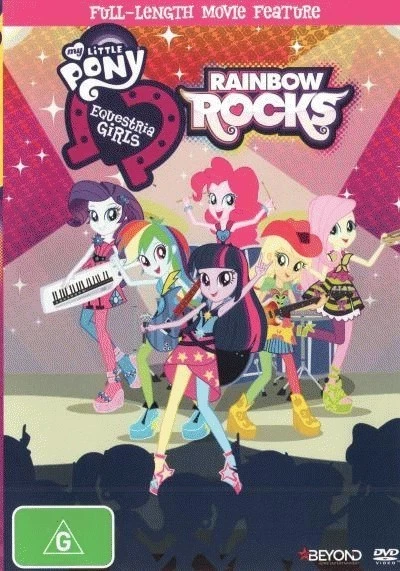 MY LITTLE PONY Equestria Girls Rainbow Rocks DVD $10.35 - PicClick AU