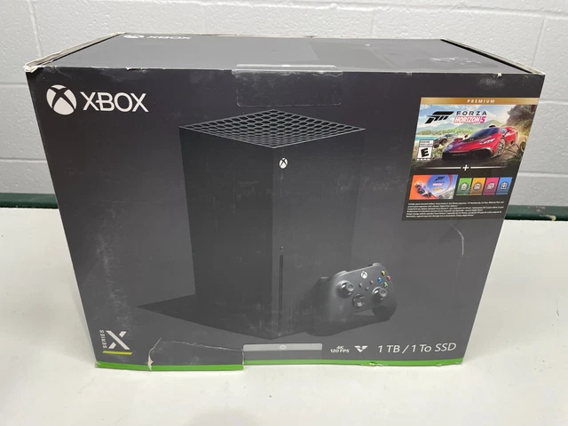 MICROSOFT XBOX SERIES X 1TB Console Forza Horizon 5 Bundle Black EUR ...