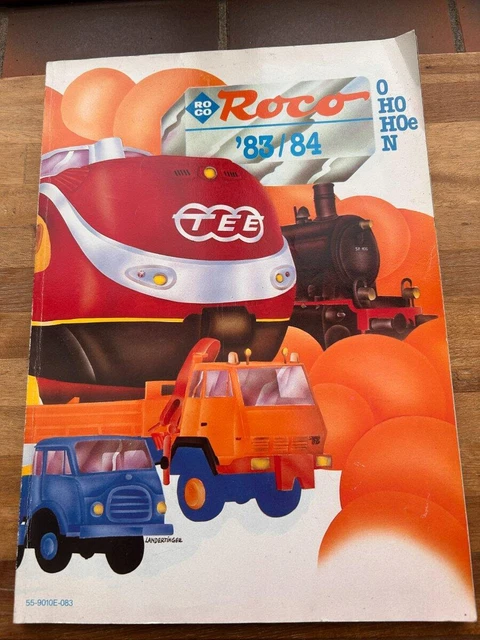 ROCO MODEL RAILWAYS O Ho Hoe And N Gauge Catalogue 1983 - 1984 £6.50 ...