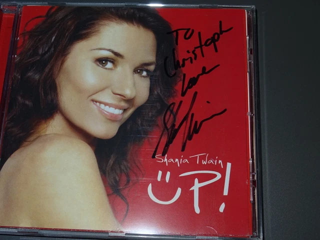 SHANIA TWAIN - Up! (Signed, Autogramm) / Album-Cd 2002 (Ex) EUR 99,99 ...