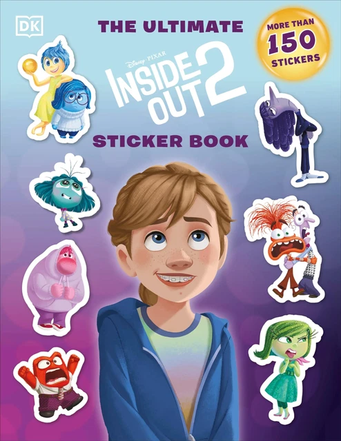 DISNEY PIXAR INSIDE Out 2 Ultimate Sticker Book -- DK - Paperback £8.42 ...