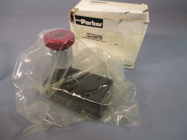 PARKER 629683 HYDRAULIC Pressure Relief Control Valve Rps600Sh $2,366. ...