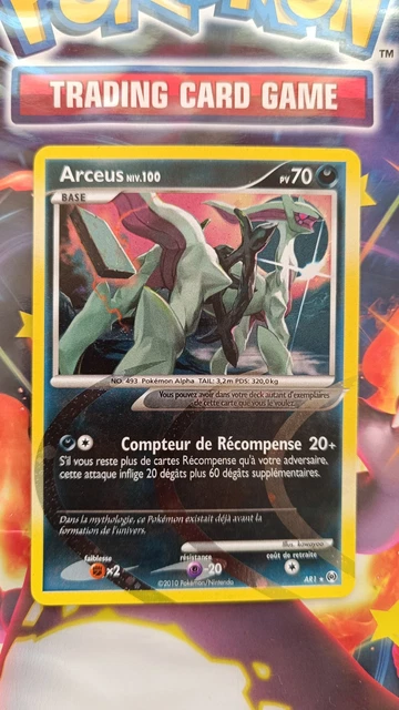 CARTE POKÉMON HOLO Arceus AR1 Platine EUR 1,00 - PicClick FR