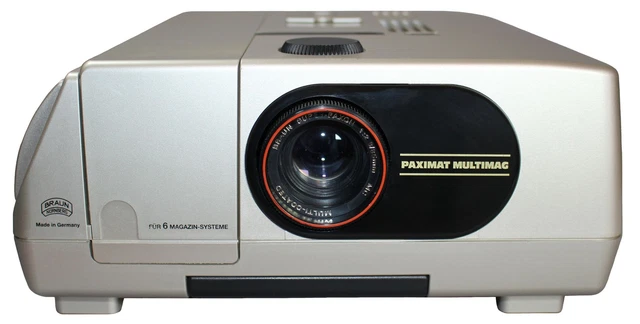 BRAUN PAXIMAT 250 E Af Dia Diaprojektor Autofocus Unit Magazine ...