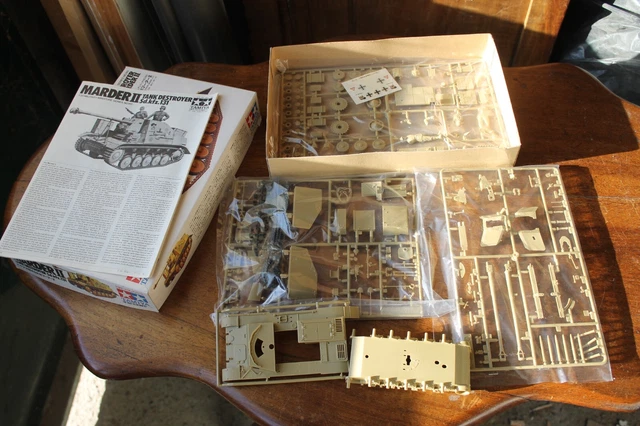BOITE TAMIYA Marder II German Tank Destroyer Sd.kfz.131 DE 1976 EUR 25 ...