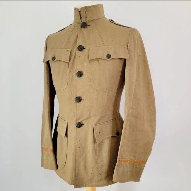 ORIGINAL WW1 US Army Officer Doughboy Jacket Uniform American Military ...