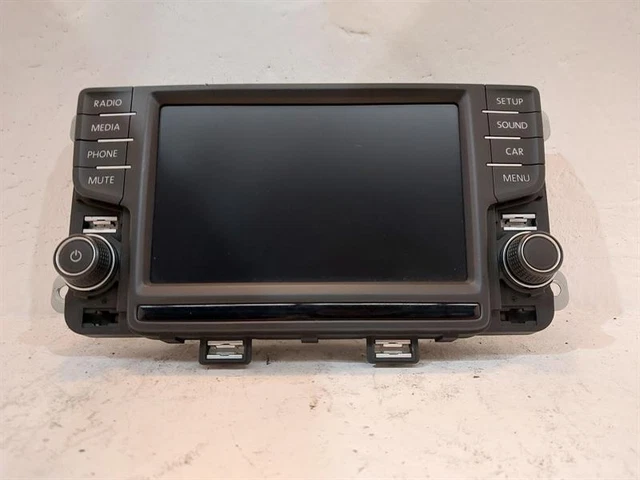 VOLKSWAGEN POLO AUDIO & Sat Nav Display Screen £60.00 - PicClick UK