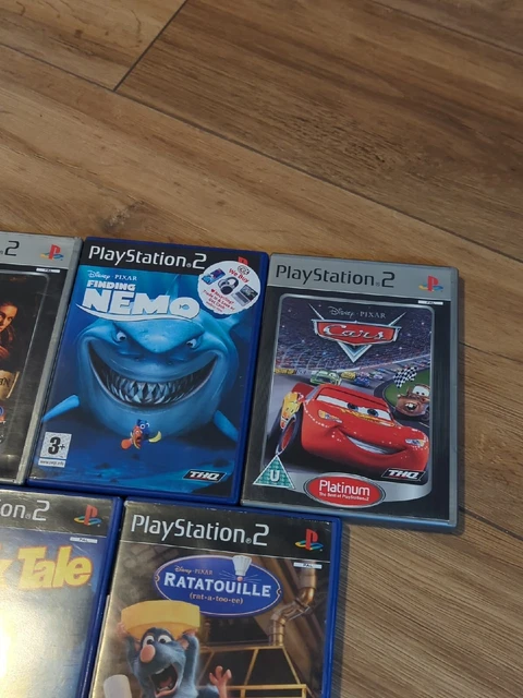 DISNEY PS2 GAMES Bundle - Cars, Nemo, Shark Tale, Ratatouille, Pirates ...