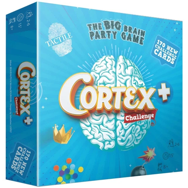 ZYGOMATIC Cortex Challenge: Plus Card Game Ages 8+ 2-6 Players 15 Minu EUR 16,85 - PicClick FR