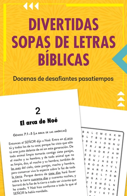 DIVERTIDAS SOPAS DE letras bblicas (Spanish Edition) £3.93 - PicClick UK