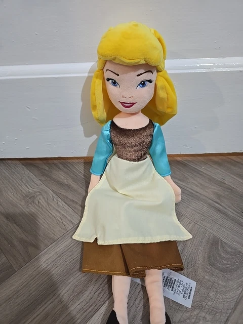 CINDERELLA PRINCESS DOLL 70th Anniversary Soft Plush Toy Rag Outfit ...