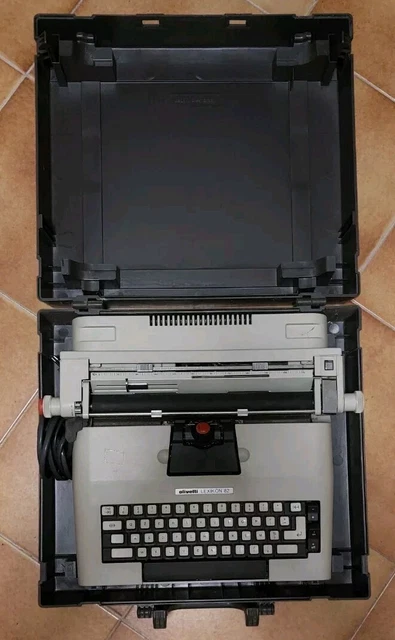 MACCHINA DA SCRIVERE Olivetti Lexikon 82 EUR 200,00 - PicClick IT
