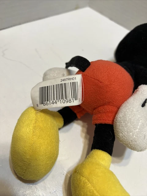 DISNEY JUNIOR MICKEY Mouse Clubhouse Small Stuffed Plush 10" Mickey Toy ...
