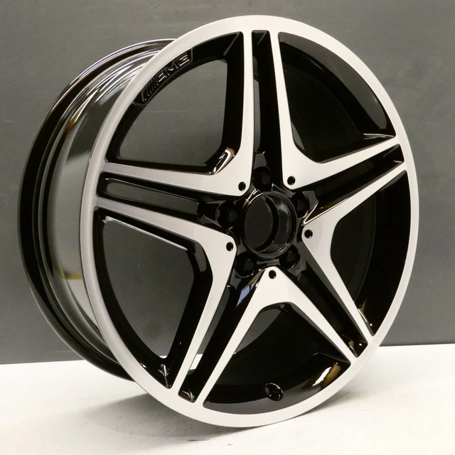 MERCEDES A CLASS Cla W176 18" Amg Alloy Wheel Rim Diamond Cut Black ...