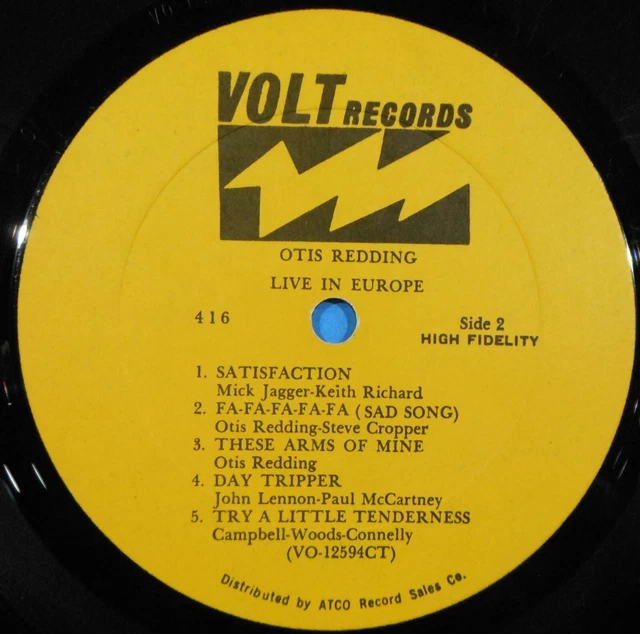 OTIS REDDING LIVE IN EUROPE LP 1967 ORIGINAL PRESS JOUE SUPER ! très bon état/vg !!A EUR 14,35 ...