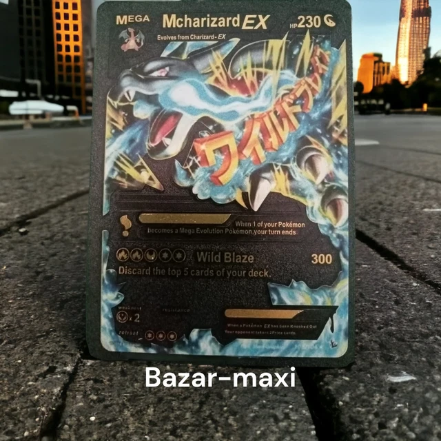 CARTA POKEMON M-CHARIZARD EX-108/106-DRAGO-segreta RARA-FUOCO INFERNALE-BLACK- EUR 50,00 ...